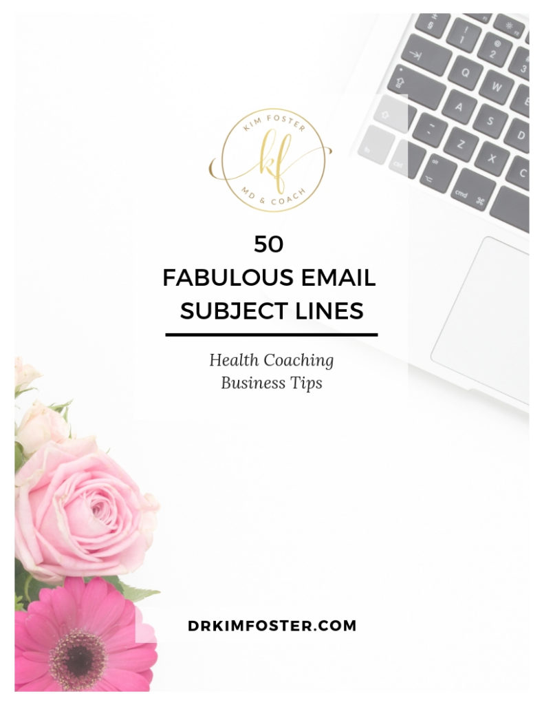 How To Communicate With Your Email List As A Health Coach - Dr. Kim Foster